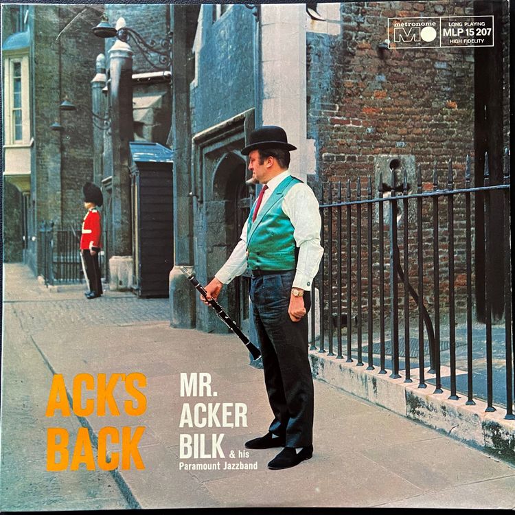 Mr. Acker Bilk and his Paramount Jazzband - Acks`s back (Gebraucht) in ...