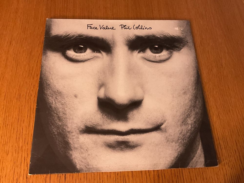 Phil Collins - Face Value - Vinyl Schallplatte - 1981 (Gebraucht) in ...