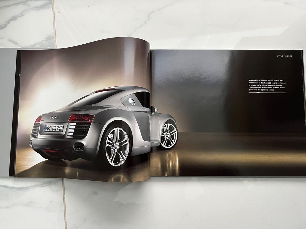Brochure AUDI R8 cartonnée 2006 - neuve (Neu (gemäss Beschreibung)) in ...