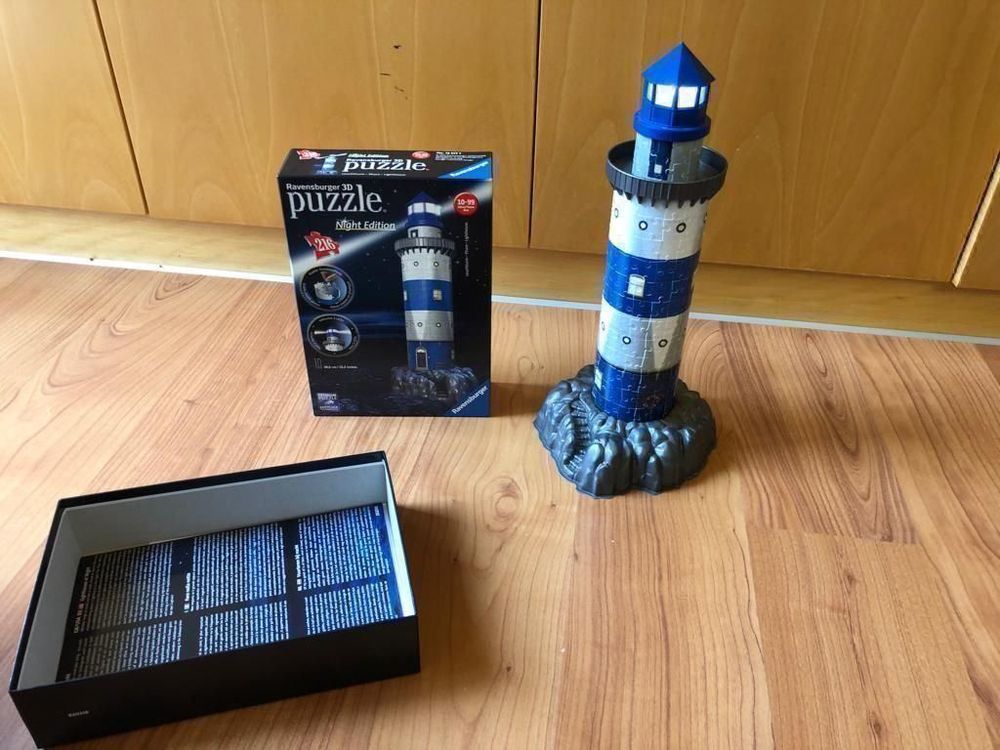 Ravensburger 3D Puzzle Leuchtturm (Gebraucht) in Glis für CHF 13 – mit Lieferung auf Ricardo kaufen