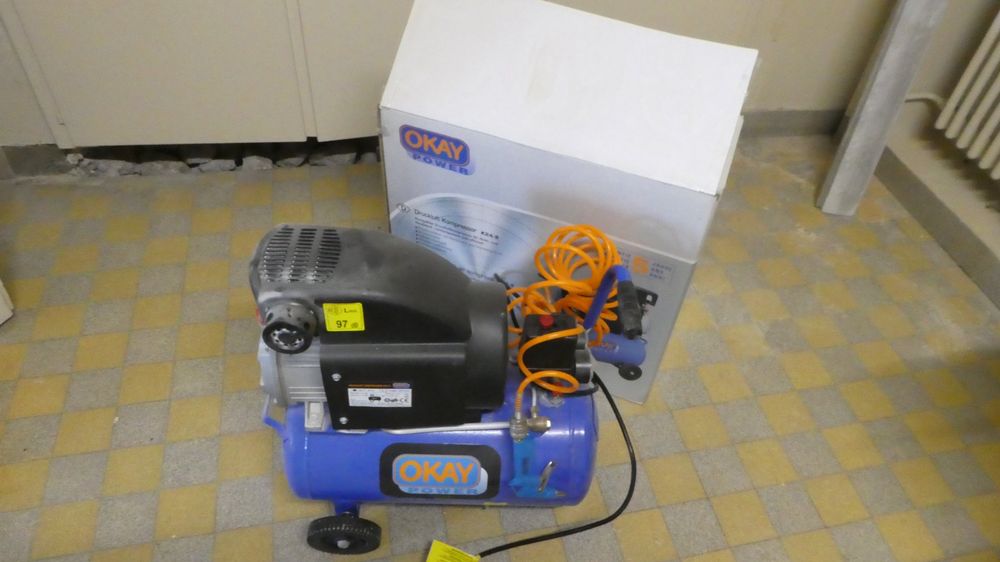 Kompressor Okay Power K24-8 (Landi) (Gebraucht) in Lausen für CHF 80 – mit Lieferung auf Ricardo ...