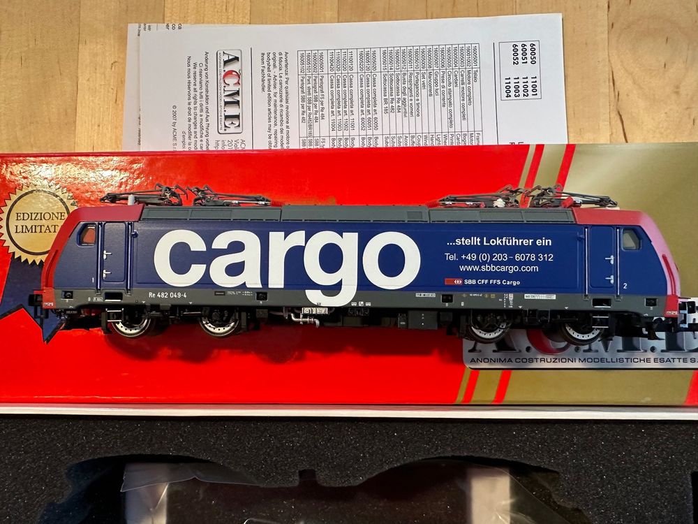 ACME Eyro Edition 60078.1 Re 482 049-4 Sonderedition | Kaufen auf Ricardo