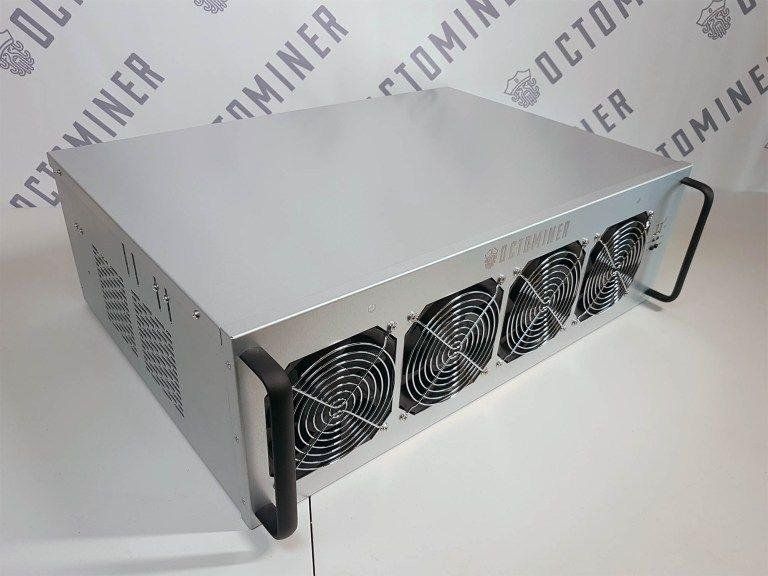 Octominer B8PLUS 4U Rack Mining Chassis mit 7x Fans Riserles | Kaufen ...