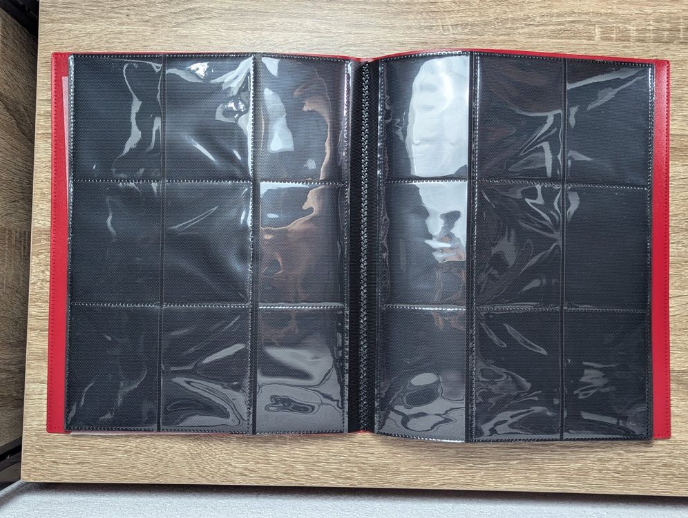 Album rangement pour cartes de collection Rouge - 360 cartes (Neuf avec ...