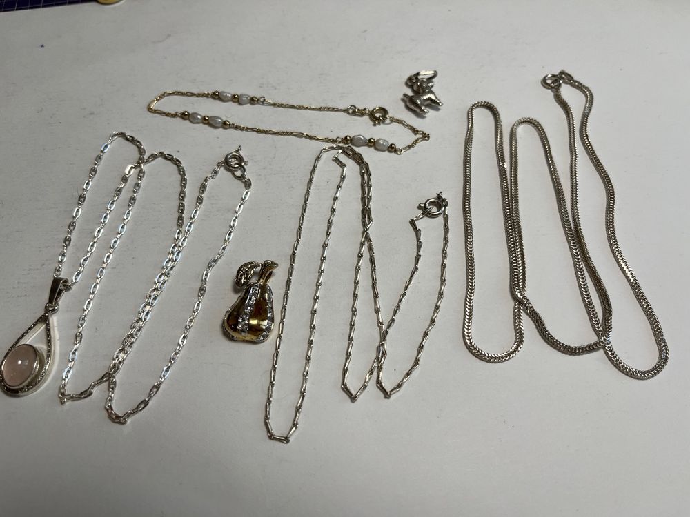 Lot Silberschmuck, alles mit Stempel 800 und 925 | Kaufen auf Ricardo Lot Silberschmuck, alles mit Stempel 800 und 925 | Kaufen auf Ricardo