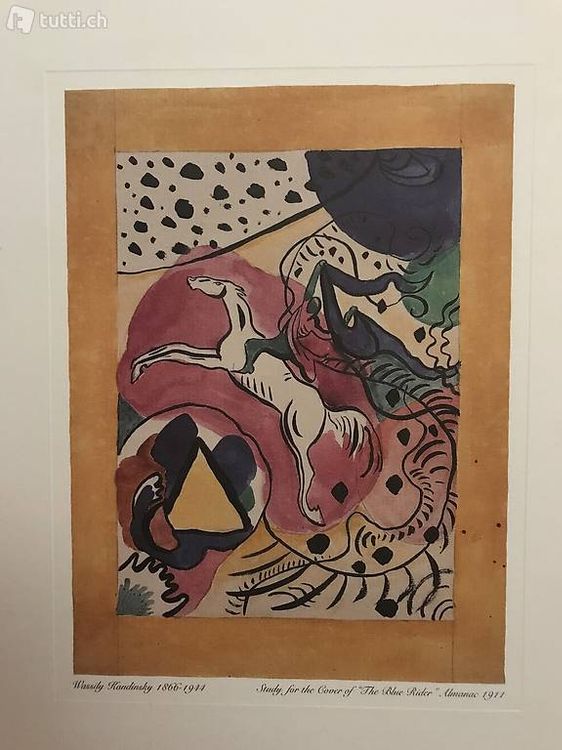 Wassily Kandinsky 1866-1944,The Blue Rider, The Art Group (Gebraucht) in Greppen für CHF 17 ...