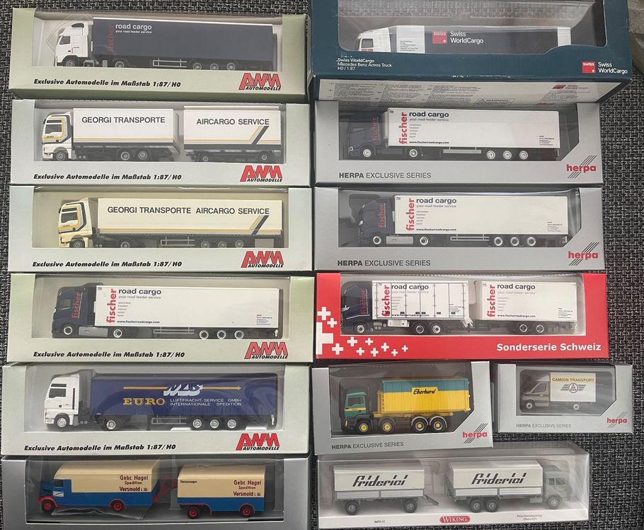 Lkw Sammlung 1:87 in OVP ab 1.- (Neu (gemäss Beschreibung)) in Sennwald ...