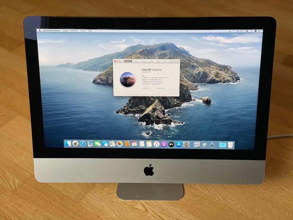 iMac 21,5 Zoll - Dual-Core I5, 8GB RAM, 1TB FusionDrive (Gebraucht) in ...