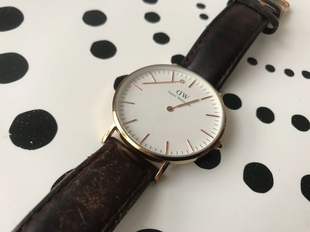 DANIEL WELLINGTON DW - WATCH FOR MEN - WITHE DIAL !!! (Défectueux) à ...