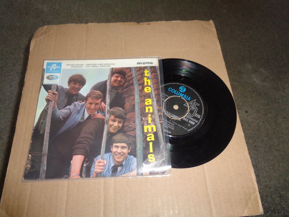 The Animals - Single EP 45rpm rare orig. 1st. Pr. 1965 mon (Gebraucht ...