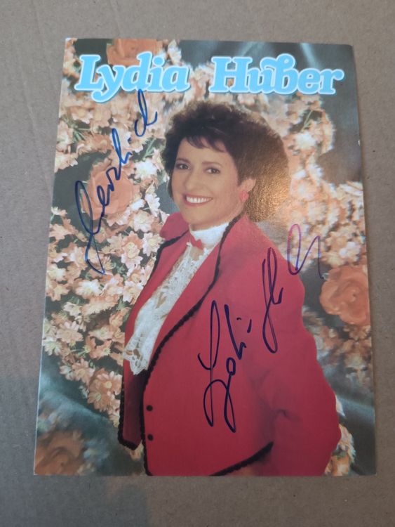 Lydia Huber - signiert Autogrammkarte (Gebraucht) in Menziken für CHF 3 ...