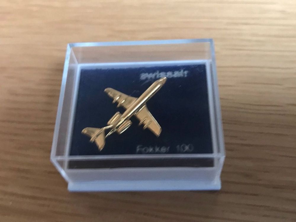 Swissair Pin Fokker 100 (Neu (gemäss Beschreibung)) in Hochfelden für ...