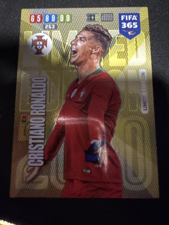 FIFA 365 Cristiano Ronaldo Limited Edition Karte (Neu (gemäss ...