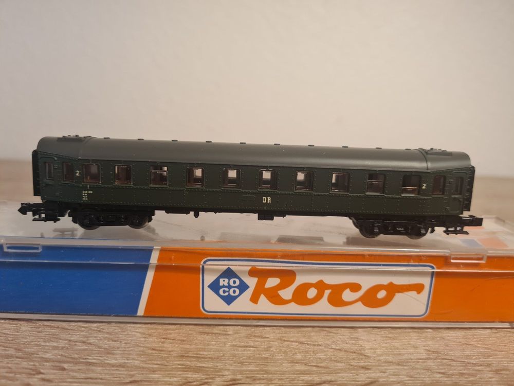 Roco N 24005 Personenwagen 2.Kl DR OVP NEU (Neu und originalverpackt ...