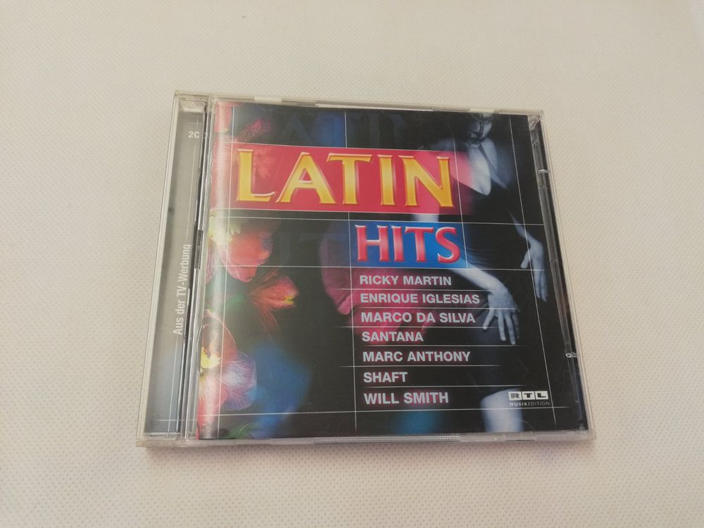 LATIN HITS - RICKY MARTIN, ENRIQUE IGLESIAS, SANTANA, SHAFT (Gebraucht ...