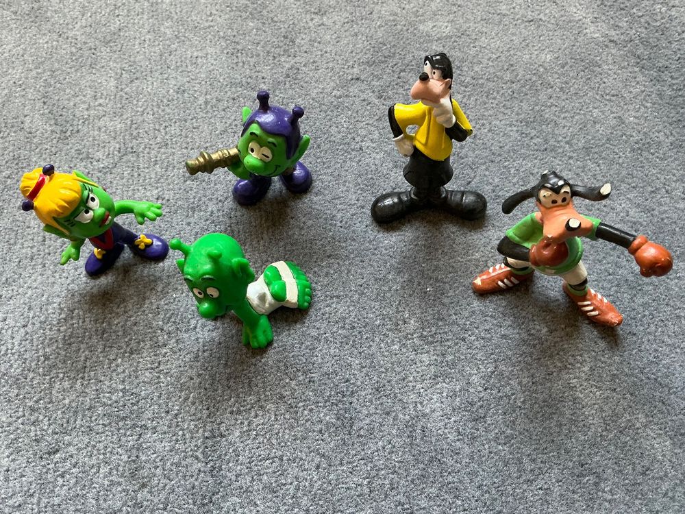 5 Figuren: Goofy & Aliens (Gebraucht) in Jona für CHF 15 – mit ...