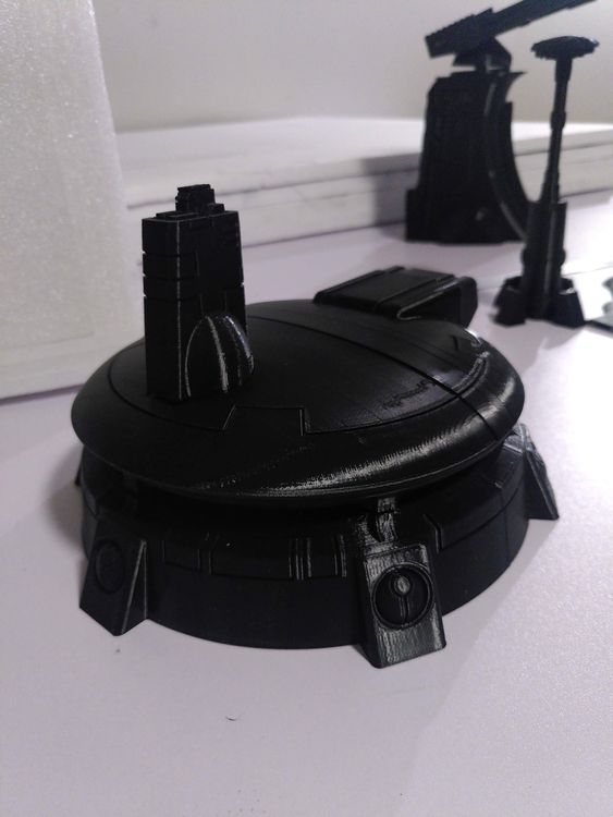 Warhammer 40k Tau bunker rail gun terrain wargame miniature (Neu ...