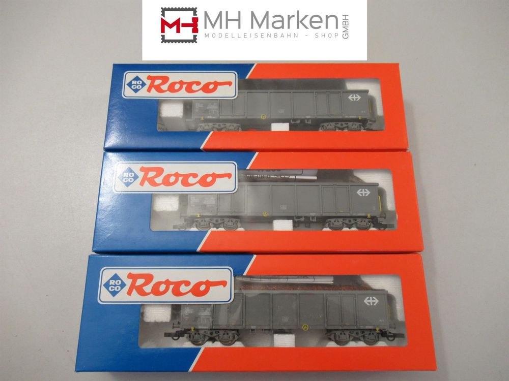 Roco 3 x 47206 SBB Eaos grau DC H0 | Acheter sur Ricardo