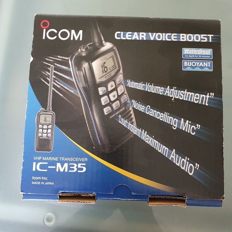 ICOM Marine Handfunkgerät IC M35 (Gebraucht) in Sutz für CHF 40 – mit ...