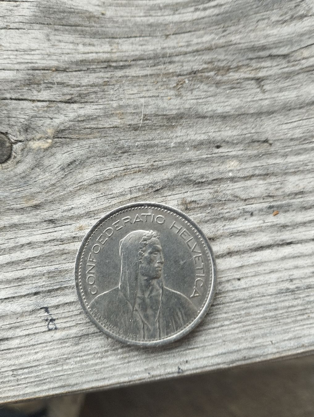 5 Franken Münze, 1968, gut erhalten, Sammlerstück! (Gebraucht) in ...