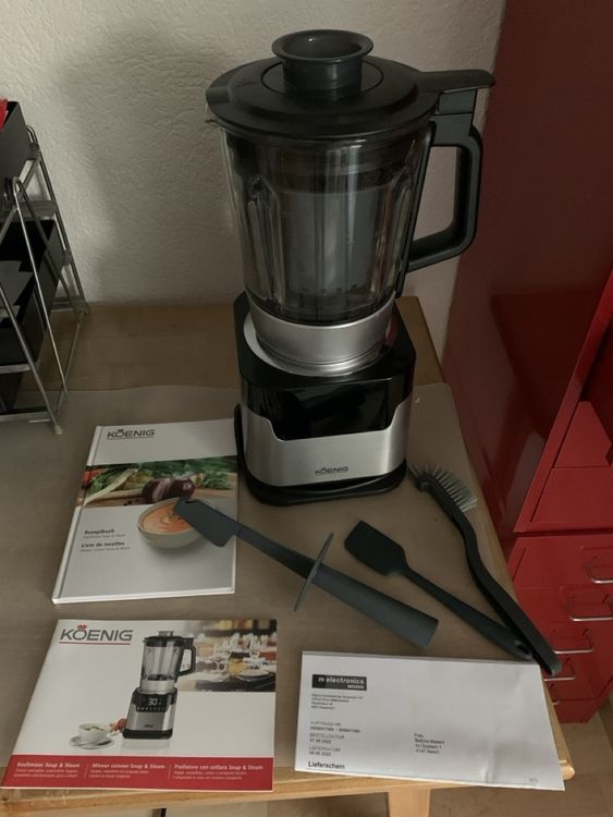 Koenig Kochmixer Soup & Steam 1000W (Neu (gemäss Beschreibung)) in ...