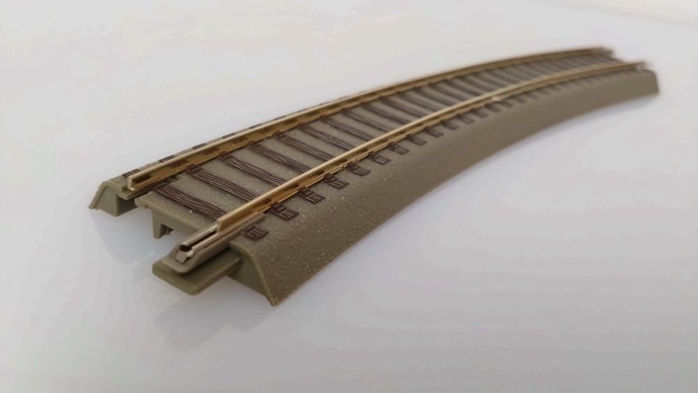 Roco GeoLine 61122: Gebogenes Gleis R2, 30° 6 Stk. | Kaufen auf Ricardo