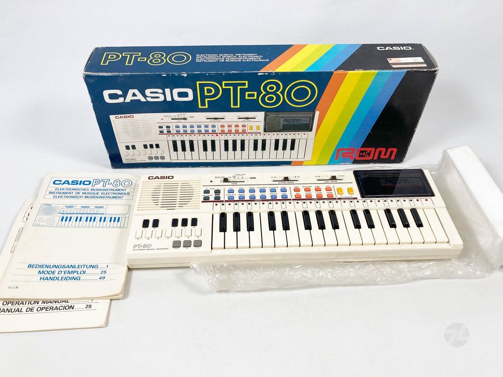 Casio PT-80 Synthesizer Keyboard Retro Hi-Fi Vintage OVP 80s | Kaufen auf Ricardo