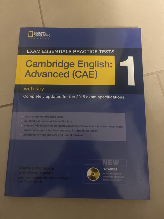 Cambridge English Advanced (CAE) Practice Tests 1, Top! (Neu (gemäss ...