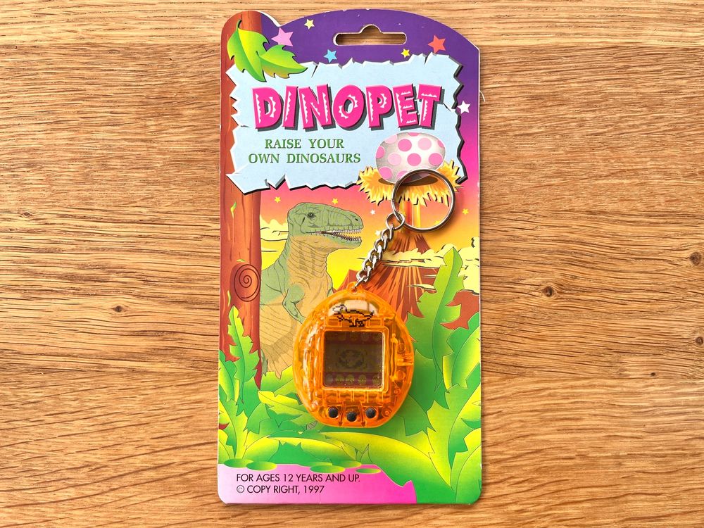 Playmates DINOPET Virtual Dino Pet Tamagotchi Vintage 1997 (Gebraucht ...