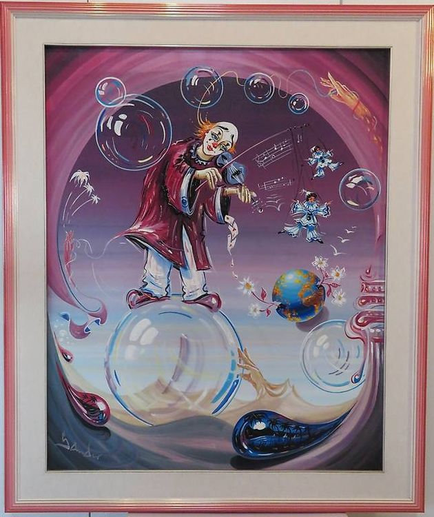 Cosmos Geiger von Günter Sander im surrealen Stil (Gebraucht) in ...