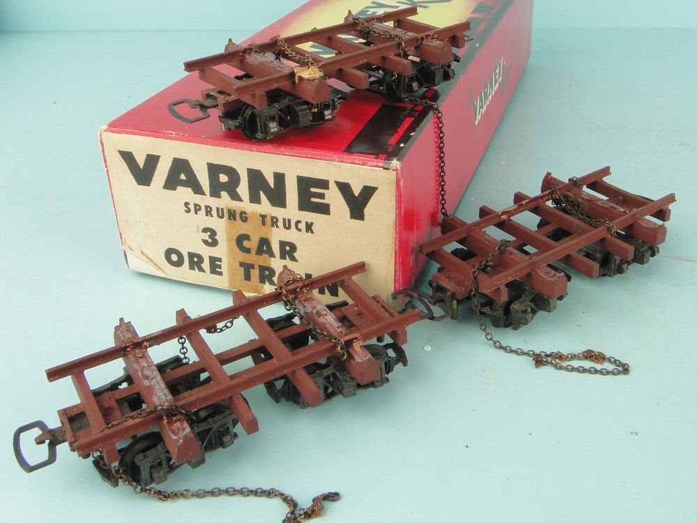 Varney HO 3 X Waldbahn Wagen, gefederte Drehgestelle (Gebraucht) in ...