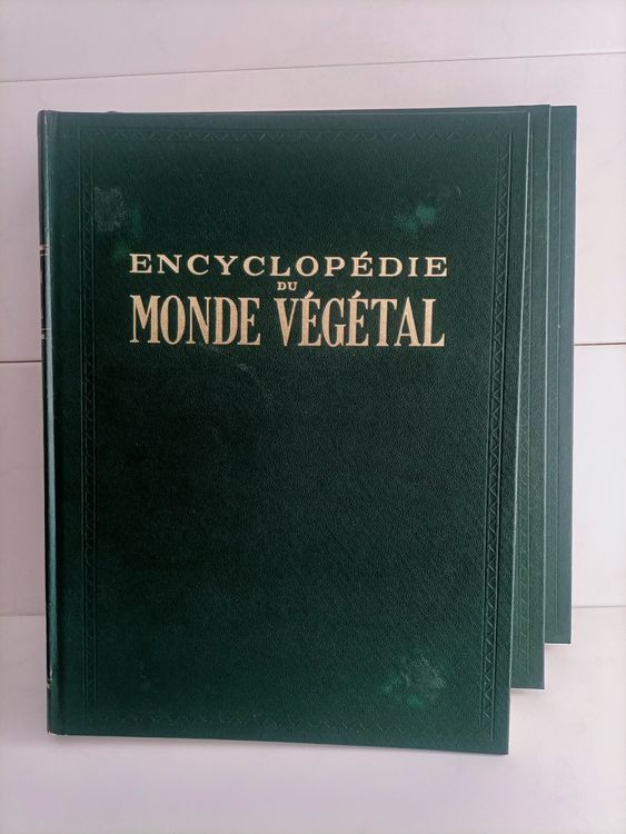 Encyclopédie du monde végétal 1/2/3 / Francesco Vallardi / L (Gebraucht ...