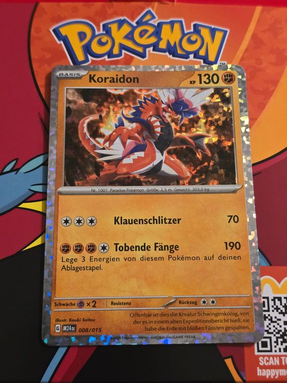 Pokemom McDonalds 2025 》Karaidon | Kaufen auf Ricardo