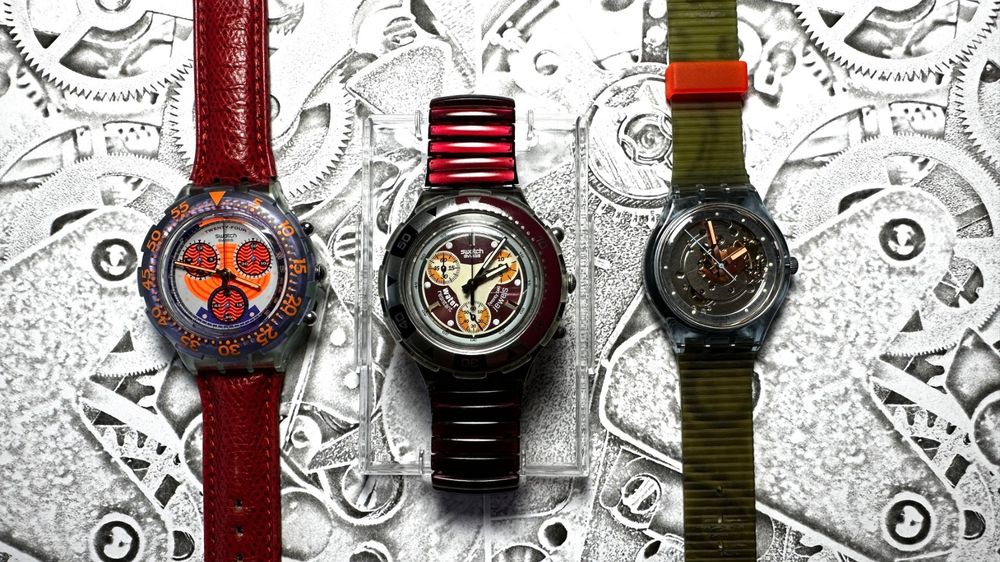 Swatch LOT *SBG100* + *SBM105* + *SAN100* als defekt (Defekt) in Urnäsch für CHF 9 – mit ...