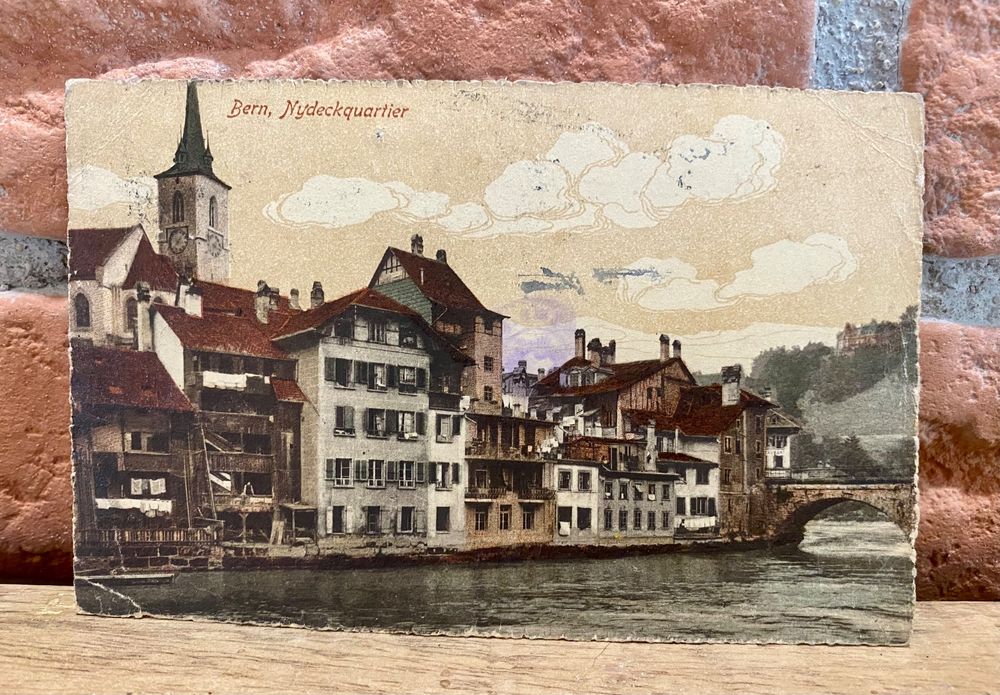 1919 - Alte AK Bern - Nydeckquartier (Gebraucht) in Root für CHF 1 – mit Lieferung auf Ricardo ...