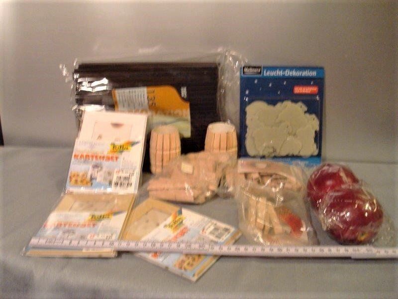 AKTION 10.- Fr. !! Bastelzubehör angef.gebr. Neu +Fabrikneu (Neu ...