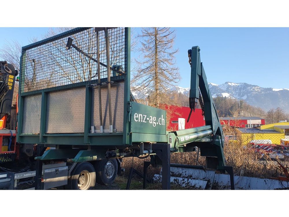 Aufbau-Absetzkipper Welaki Meier-Ratio mit 7 Mulden | Acheter sur Ricardo