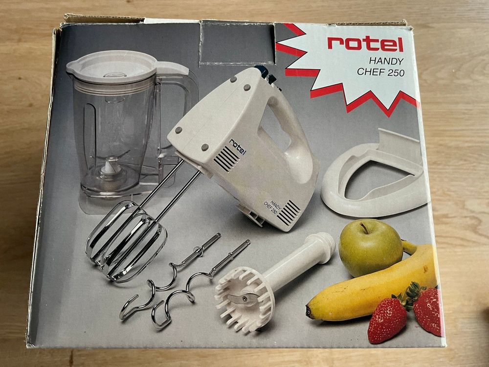 Rotel Handy Chef 250 Haushaltmaschine originalverpackt | Kaufen auf Ricardo