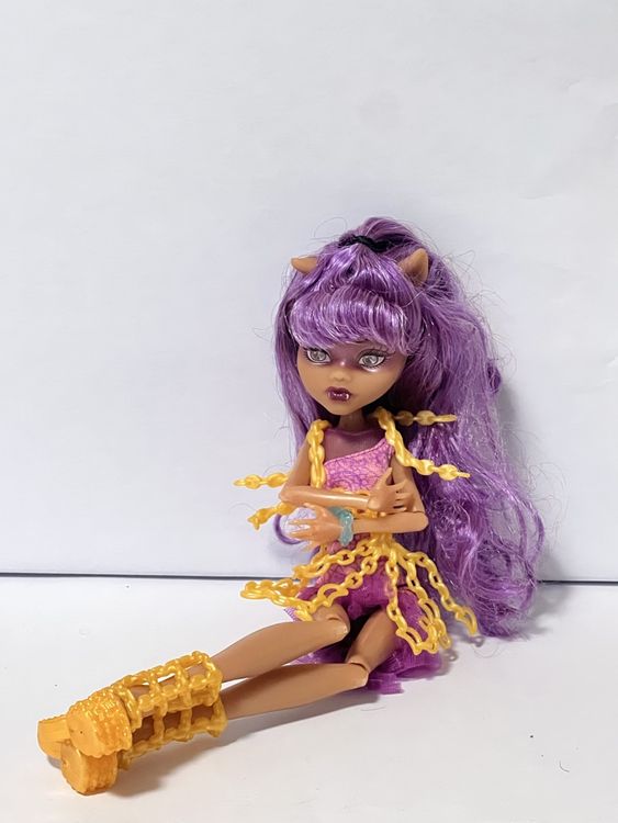 Monster High Clawdeen Wolf (Haunted Getting Ghostly) (Gebraucht) in für ...