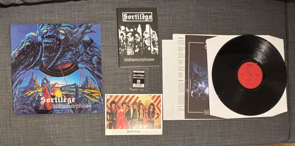 SORTILEGE - Métamorphose FRENCH CULT HEAVY METAL LP 2023 (Neu (gemäss ...