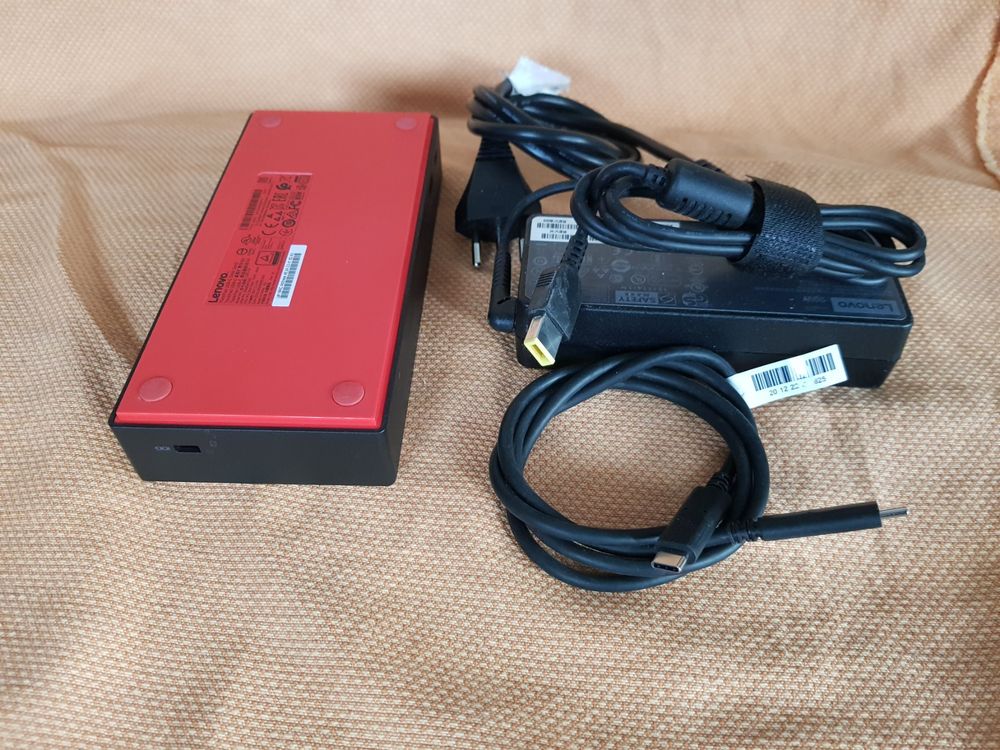 LENOVO Thinkpad USB-C.Dock. Type: 40AS mit Ladegerät und Kab (Gebraucht ...