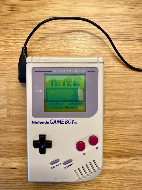 Nintendo Gameboy Classic + Tetris + 4 Player Adapter (Gebraucht) in ...