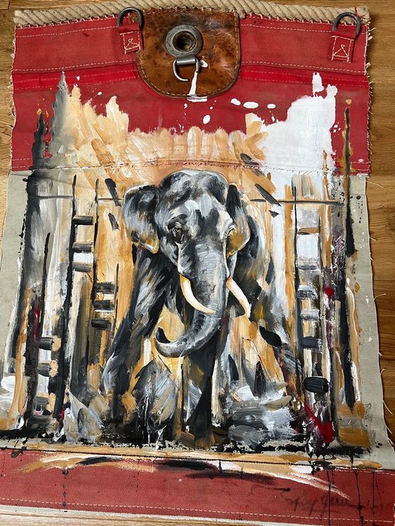 Rolf Knie Original Elefant auf Chapiteau | Kaufen auf Ricardo