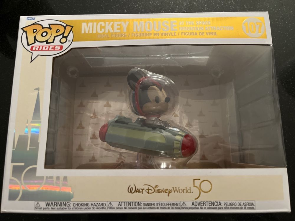 Funko Pop Rides Mickey Mouse fusée 107 Disney (Neuf (Voir description ...