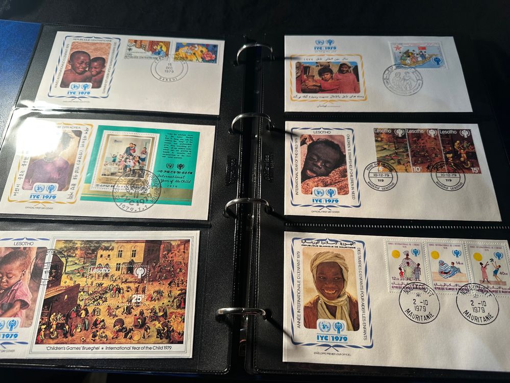 Album FDC Ersttag Internationales Jahr des Kindes 1979 (Gebraucht) in ...