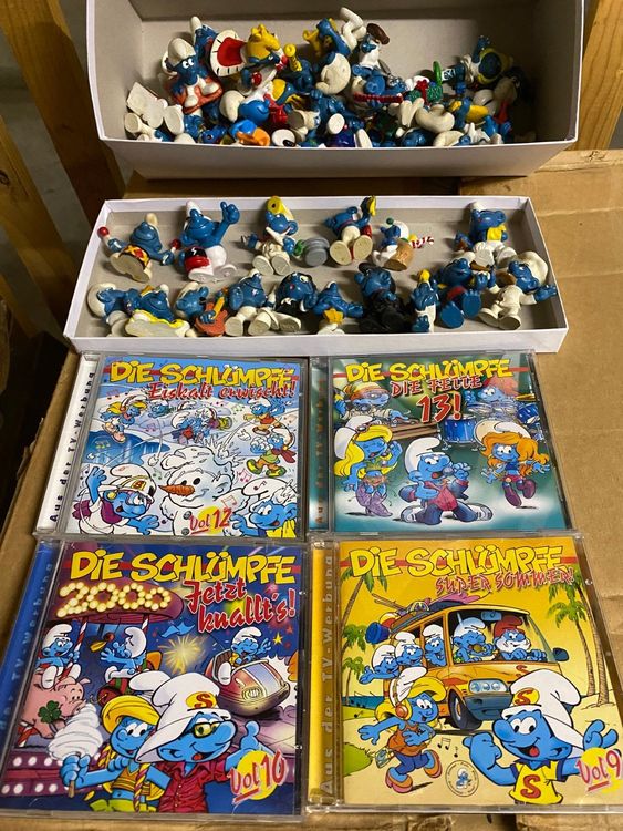 Verschiedene Schlümpfe und 4 Schlumpfen CD (Gebraucht) in Sarmenstorf ...