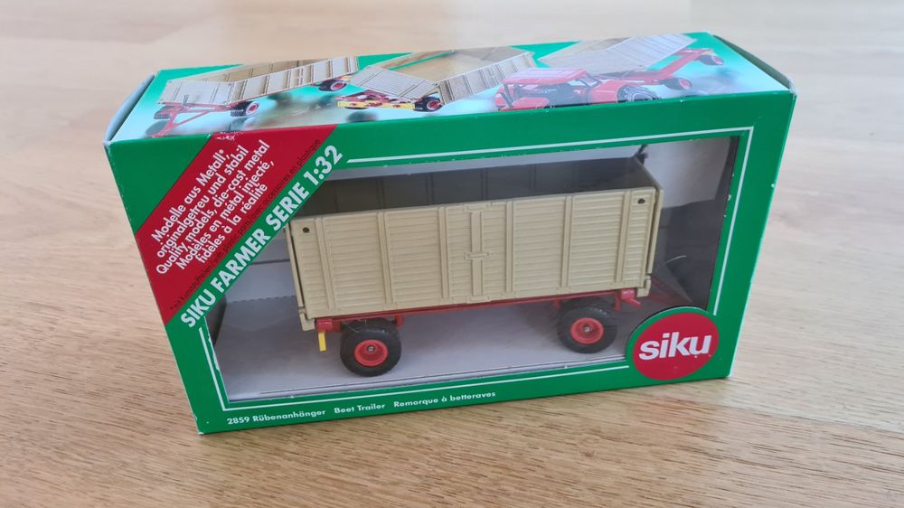 Original SIKU Farmer Rübenanhänger 2859 - Metall OVP 1:32 | Kaufen auf ...