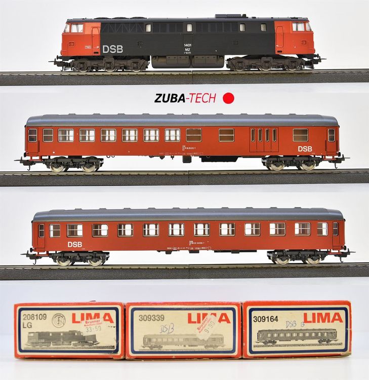 Lima Personenzug 3tlg. DSB H0 GS Analog | Kaufen auf Ricardo