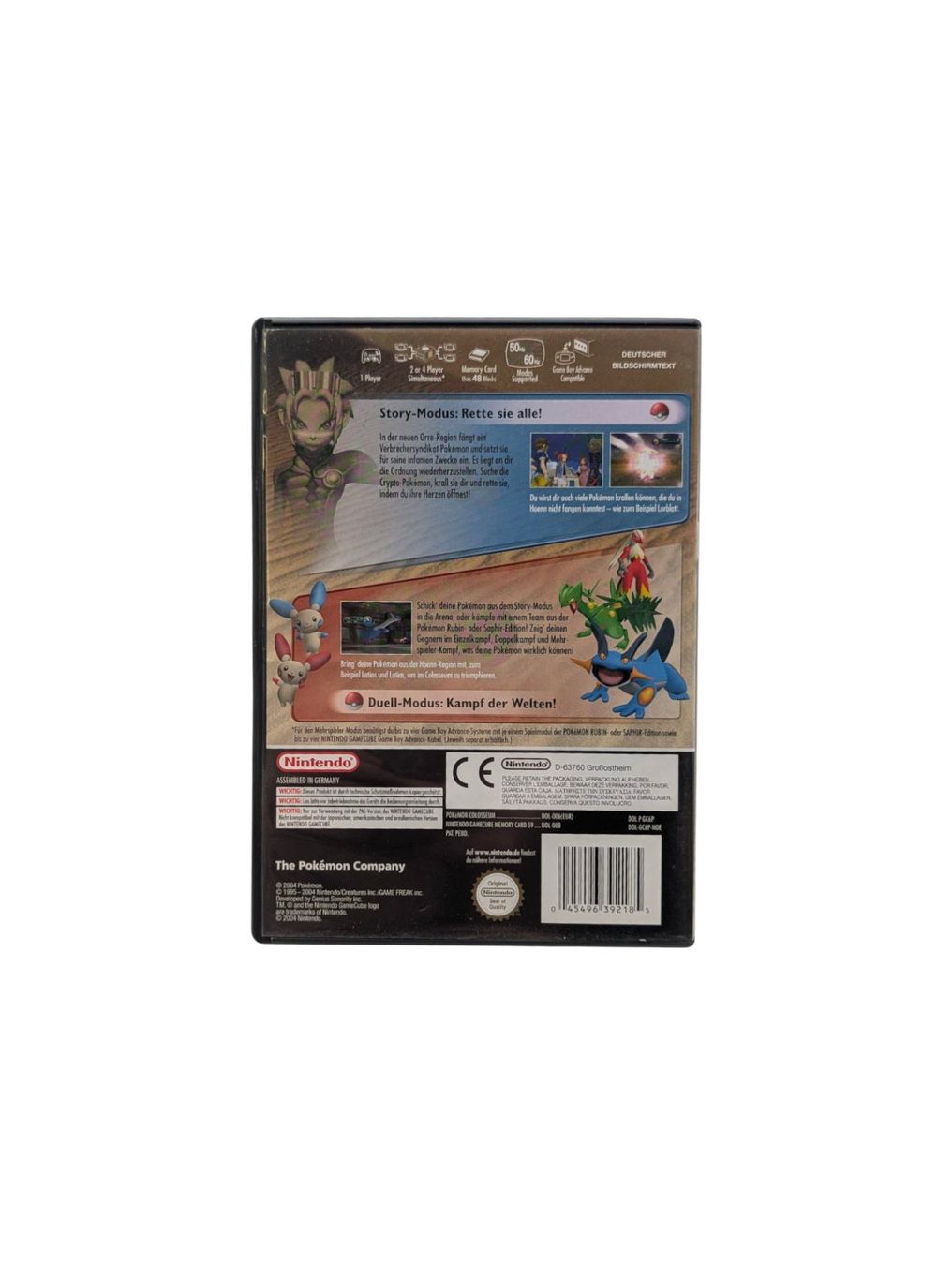 Pokémon Colosseum Nintendo Gamecube ohne Memory Card (Gebraucht) in ...