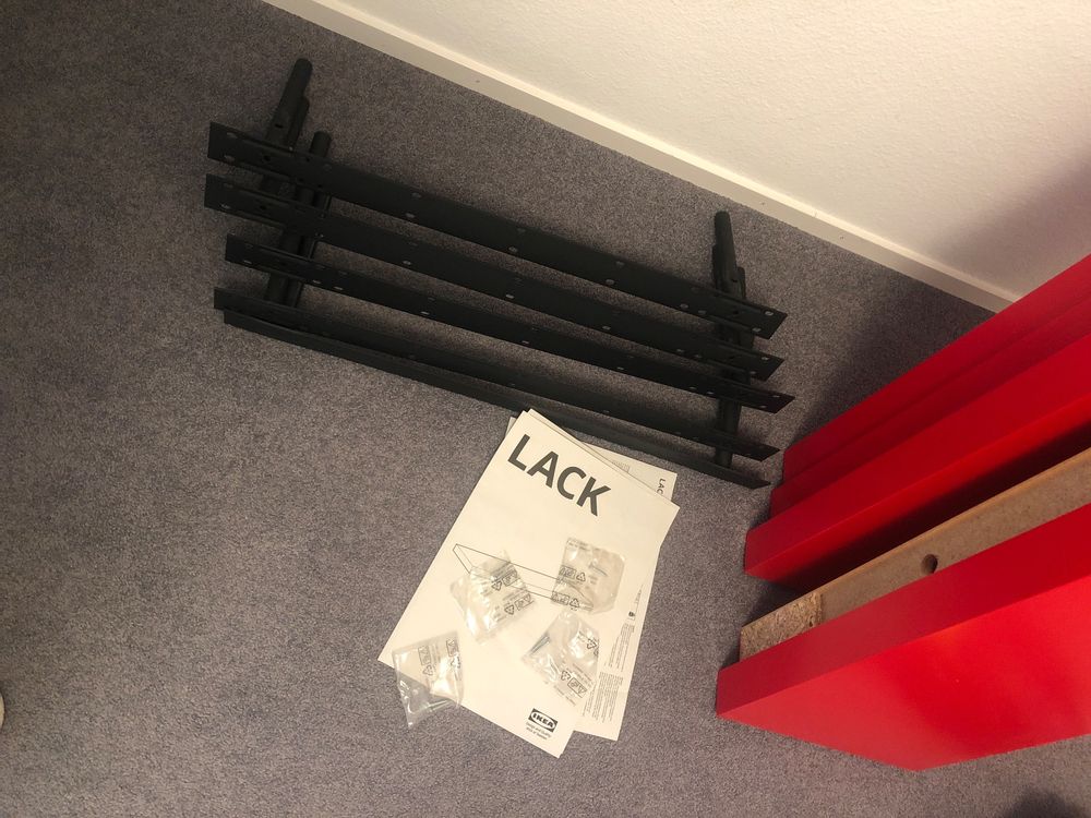 Tablare IKEA rot, 5 Stück (Neu (gemäss Beschreibung)) in St. Gallen für ...
